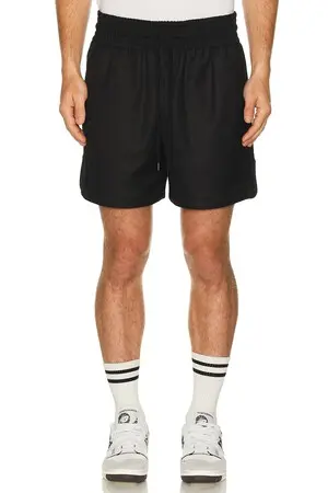 SUNFLOWER Heavy Jersey Rugby Polo - Black