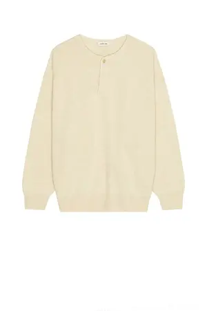Fear Of God Henley Sweater - Bone