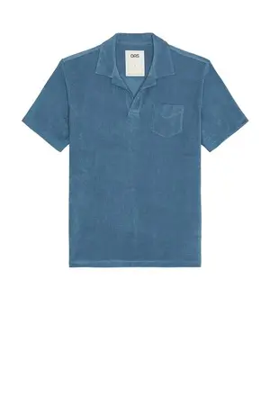 Oas Coronet Polo Terry Shirt - Blue