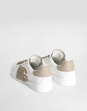 Dolce & Gabbana Calfskin Portofino Light Strobel Sneakers - Multicolor
