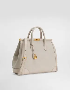 Dolce & Gabbana Marlene Fabric And Calfskin Handbag - Multicolor