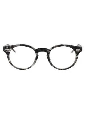 Thom Browne Round Frame Eyeglasses - 020 Dark Grey
