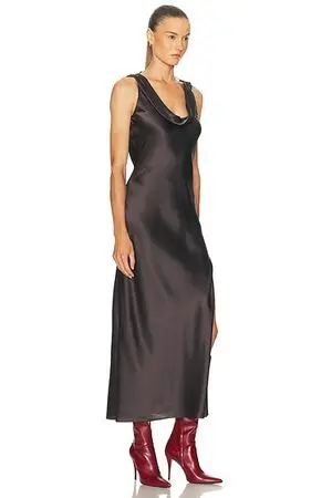 Acne Studios Dotti Silk Slip Dress