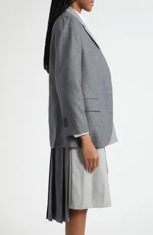 Thom Browne 4-bar Wool & Cashmere Sport Coat