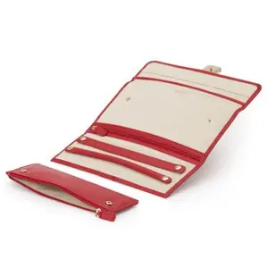Wolf Palermo Jewelry Roll - Red