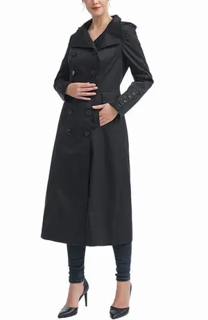 KIMI + KAI Elana Long Trench Coat