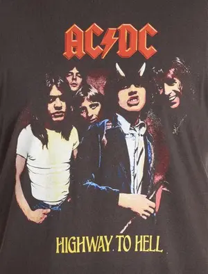 TRUE NATION BY DXL Big & Tall Acdc Highway Graphic Tee