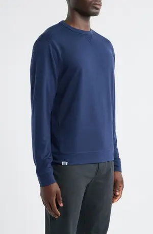 Johnnie-o Willard Crewneck Sweatshirt - Navy