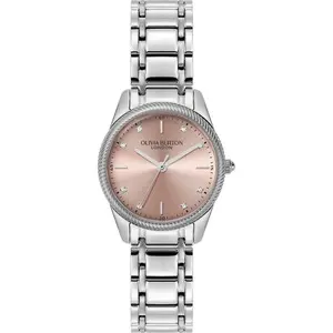 OLIVIA BURTON Egerton Bracelet Watch - Silver/pink