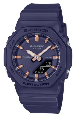 G-Shock Analog-digital Resin Strap Watch - Navy
