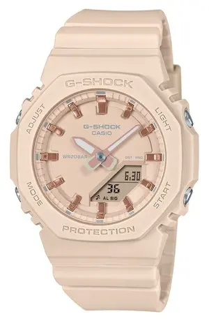 G-Shock Analog-digital Resin Strap Watch - Pink