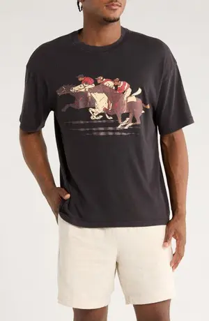 PACSUN Derby Cotton Graphic T-shirt