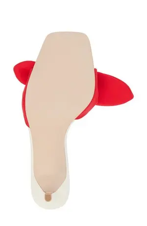 Matisse Uptown Bow Slide Sandal - Red