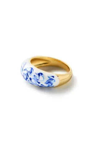 ANA LUISA Wrenley Marble Statement Ring