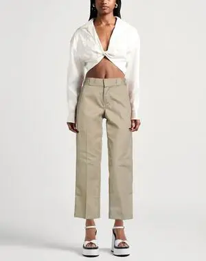 Dickies Straight Leg Gabardine Pants - Beige