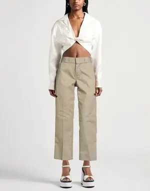 Dickies Straight Leg Gabardine Pants - Beige