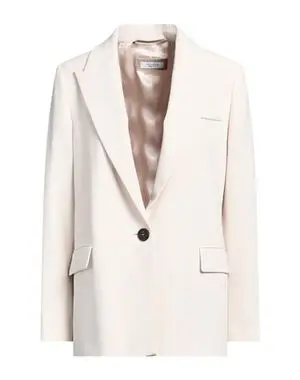 Peserico Single-breasted Crepe Blazer - Pink