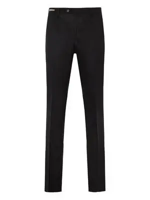Corneliani Black Wash Pants For Men