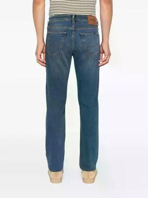 Jacob Cohen Bard Button-fly Jeans - Blue