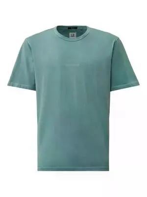 C.P. COMPANY Logo-embroidered Cotton T-shirt