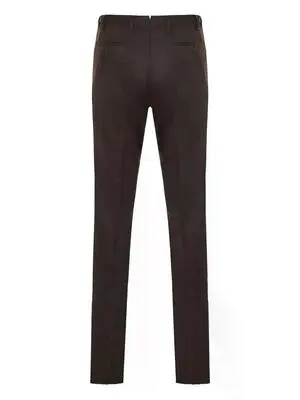 Corneliani Raw-edge Trousers - Brown