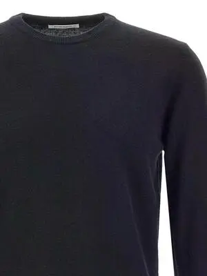 KANGRA Ribbed Crew-neck Sweater - Black
