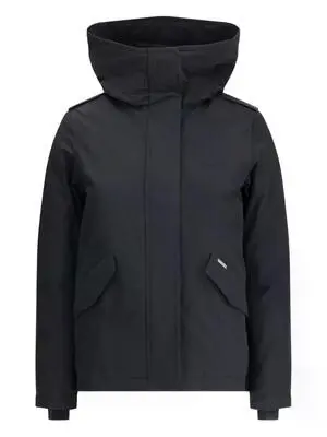 Woolrich Hooded Padded Jacket - Black