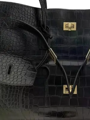 Balenciaga Bel Air Medium Shoulder Bag - Black