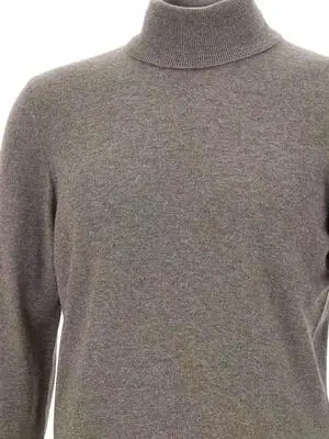 GRAN SASSO Ribbed Turtleneck Sweater