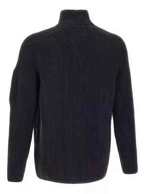 C.P. COMPANY Ribbed Lens-pocket Sweater