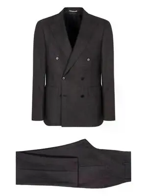 Canali Double-breasted Wool Suit