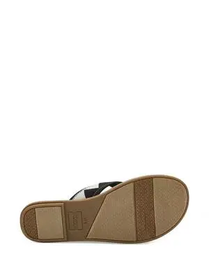 Toms Viv Geometric-pattern Cross-strap Sandals