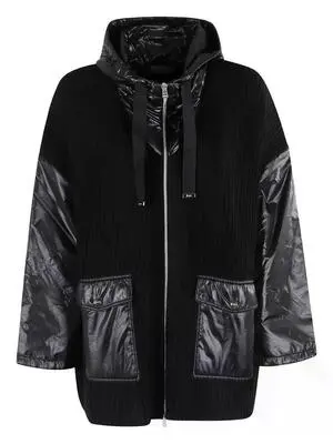 Herno Hooded Ribbed Jacket