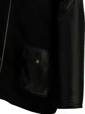Herno Hooded Ribbed Jacket