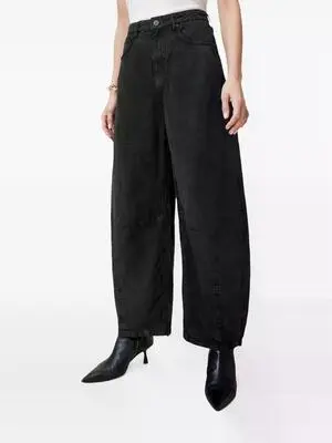 ALLSAINTS Panelled Wide-leg Jeans