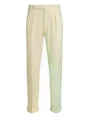 Ralph Lauren Purple Label Cuffed Pants For Men