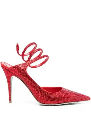 Rene Caovilla 100mm Cleo Pumps