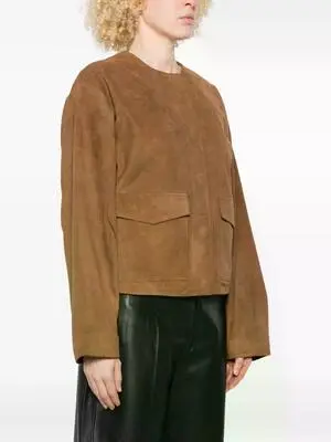 ST. AGNI Suede Jacket
