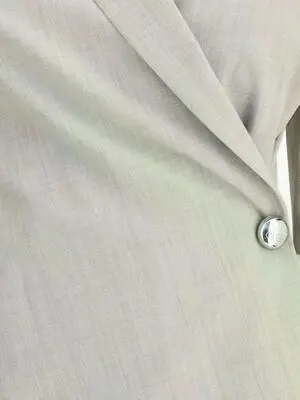 Loewe Asymmetrical Single-button Jacket - Neutrals