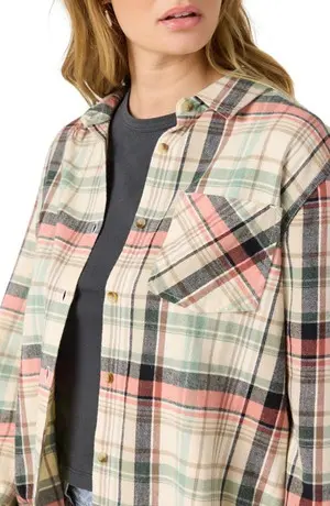 O'Neill Logan Brushed Flannel Button-up Shirt - Tapioca