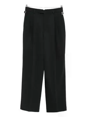 AMI Paris Pleated Trousers - Grey