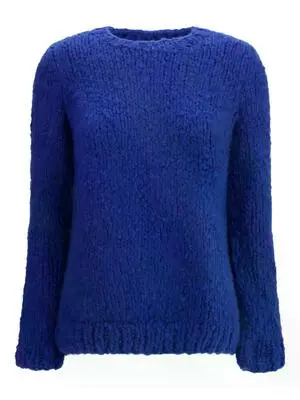 Gabriela Hearst Textured Crew-neck Sweater