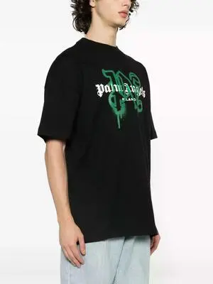 Palm Angels Milano Monogram-print T-shirt