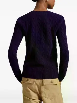 Polo Ralph Lauren Cable-knit V-neck Sweater