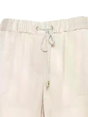 Lorena Antoniazzi Drawstring Trousers - Neutrals