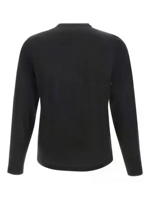 GRAN SASSO Long-sleeve Crew-neck Sweater - Black