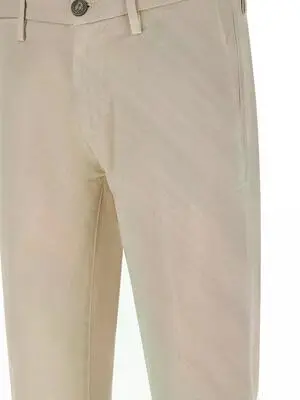 RE-HASH Cuffed Chinos Trousers - Neutrals