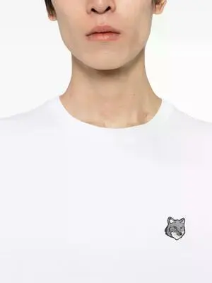 Maison Kitsuné Fox Head Patch T-shirt - White