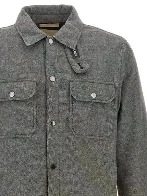 Woolrich Herringbone Chest-pocket Jacket