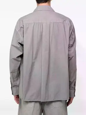 IN･STRU(MEN-TAL). Long-sleeve Patch-pocket Shirt